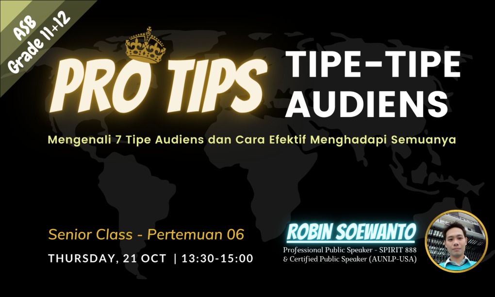 PSE ASB - 7 Types of Audience - Interskill