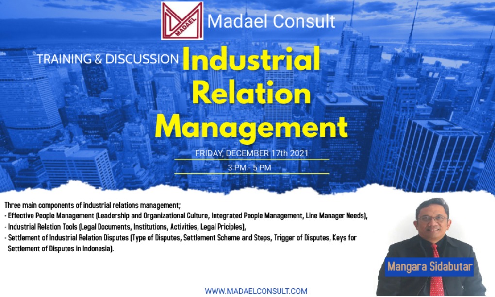 Training & Discussion; "INDUSTRIAL RELATION MANAGEMENT" - Interskill
